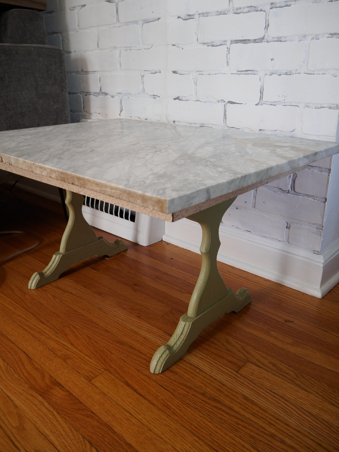 DIY Fluted Side Table – Heena Gardner